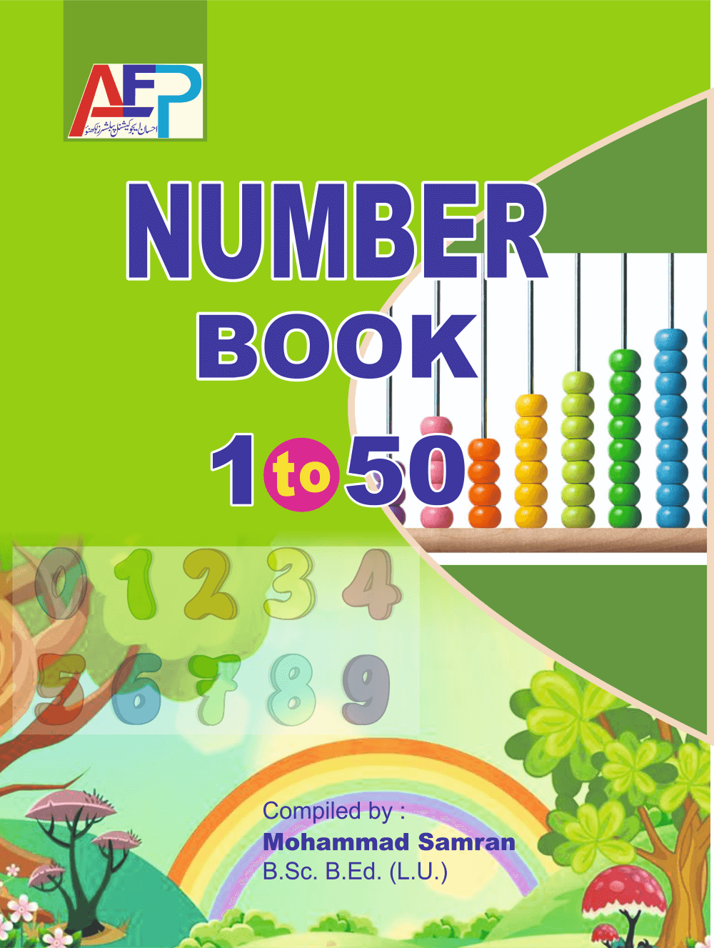 Number Book 1 to 50 نمبر بک ایک سے پچاس تک - Maktab Ahsan Online